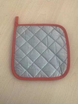 China Wholesale Silver Coating Terry Cloth Oven Mitts And Pot Holder Set for sale