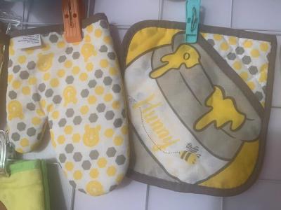 China 100% Cotton Oven Pot Holder With Pocket Eco Friendly Heat Resistant Pot Holder for sale