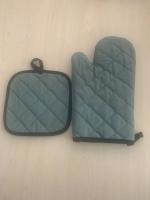China Baking BBQ Grill Cooking Oven Mitts And Pot Holder Set Multifunctional for sale