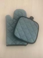 China Bbq Cotton Soft Heat For Cooking For Kitchen Hands Household Thickened Gloves for sale
