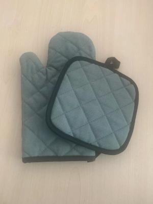 China Bbq Cotton Soft Heat For Cooking For Kitchen Hands Household Thickened Gloves for sale