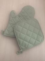 China Thick Heat Resistant Pot Holder Microwave Mitts Kitchen Cooking BBQ Baking Oven Gloves for sale