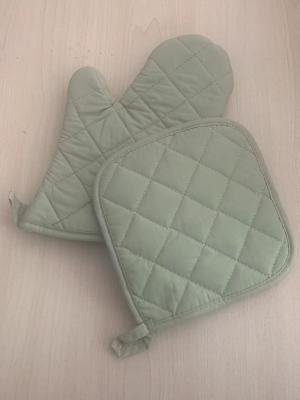 China Thick Heat Resistant Pot Holder Microwave Mitts Kitchen Cooking BBQ Baking Oven Gloves for sale