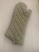China Hot Sale Heat Resistant Cotton Glove Set Kitchen Gliove For Hot Customized Logo Microwave Oven Mitt Oven Glove for sale