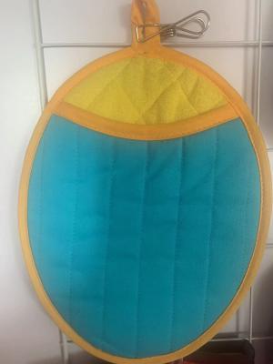 China Long Pot Holder Heat Resistant Kitchen Pot Mitts With Pocket for sale