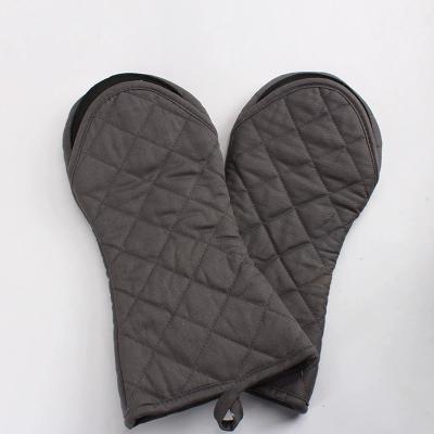 China Long Sleeves Thick NBR Heat Resistant Microwave Mitts For Kitchen for sale
