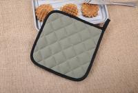 China 2pcs/Set Kitchen Cooking Cotton Oven Mitt Heat Resistant Pot Holder for sale
