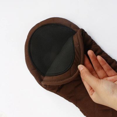 China 100% Cotton, Machine Washable Thicked Oven Mitt and Potholder Gift Set for sale