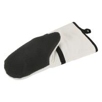 China Funny Pink Cotton Oem Double Oven Mitts Sets Cooking Gloves Custom Printed for sale