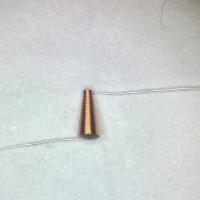 China Air Core Conical Inductor 1000nH 25MHz - 40GHz RF Choke Inductor for sale