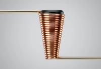China 130nH Conical Inductors Bias Tee Radio Frequency Choke 22GHz for sale