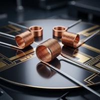China High Q Air Core Coils 17nH Wire Wound Inductors 400mA for sale