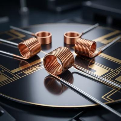 China High Q Air Core Coils 17nH Wire Wound Inductors 400mA for sale