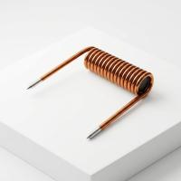 China High Power Wireless Cylindrical Core Coil Laser Stripped Leads Custom Inductors Smart Factory Traceability for sale