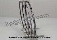 China S6D125 Engine Piston Rings For Excavator OEM 6151-31-2112 Steel Oil Ring for sale