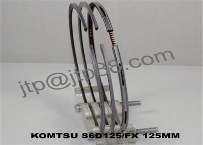 China S6D125 Engine Piston Rings For Excavator OEM 6151-31-2112 Steel Oil Ring for sale