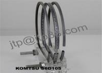 China Genuine S6D105 Komatsu Engine Piston Rings Diameter 105mm 6136-31-2030 for sale