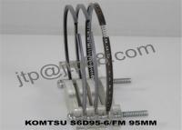 China Excavator Engine S6D95 Piston Ring Kit For KOMATSU OEM 6207-31-250 for sale