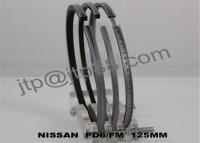 China Original NISSAN Diesel Engine PD6 / PD6T Piston Ring Parts Axial Width 2.0 + 2.0 + 4.0mm for sale