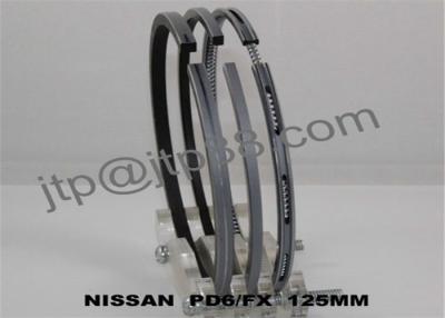 China Original NISSAN Diesel Engine PD6 / PD6T Piston Ring Parts Axial Width 2.0 + 2.0 + 4.0mm for sale