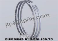 China Alloy Steel Cummins Engine Parts Engine Piston Rings For K19 KT19 No.4089500 for sale