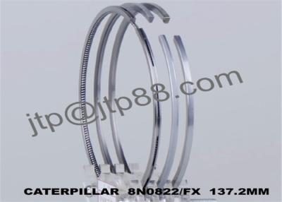 China Cast Steel Cylinder Piston Ring 8N0822 Diameter 137mm / Engine Repair Parts for sale