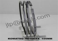 China 6D105 Engine Piston Rings / Cylinder liner kit 6136-32-2110 6137-32-2130 for sale