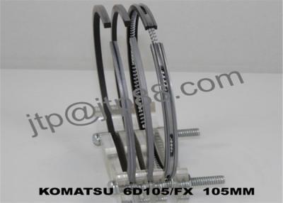 China 6D105 Engine Piston Rings / Cylinder liner kit 6136-32-2110 6137-32-2130 for sale