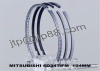 China Piston rings set 6D34T spare parts engine for Mitsubishi diesel for sale