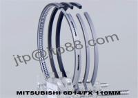 China Diameter  110.0MM Engine Piston Rings , 6 CYL Piston Ring Sets OEM ME032071 for sale