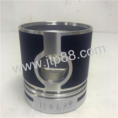 China Excavator Engine Parts Piston Dia 111mm 121mm Length For Korean DAEWOO for sale