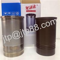 China Mitsubishi 4D30 Engine Cylinder Liner Kit , Dia 100mm Cast Iron Cylinder Sleeve for sale
