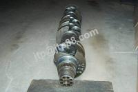 China S6K 34320-100011 925mm Excavator Crankshaft Hight Hardness for sale