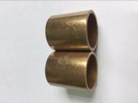 China Durable Slide Copper Bushing For Marine Gearbox / Flanged Brass Bimetal Bush for sale