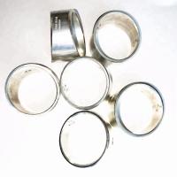 China Diesel Engine Auto Steel Connecting Rod Bushings Flanged Type 004015FA01 for sale