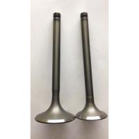 China SS Material Diesel Engine Valve P680 P40 Diesel Engine Parts Exhaust Valve 13201-58000 for sale