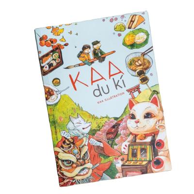 China Custom CMYK 4 Color Children Kids Softcover Comic Book Printing 6x9 Inches for sale