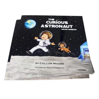 China Custom Hardcover Children Book Printing 21x21cm Hardcover Sewn Binding Kids Story Book for sale