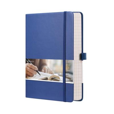 China Custom A5 Hardcover Notebook 272 Pages Glossy Lamination Printing Journal for sale