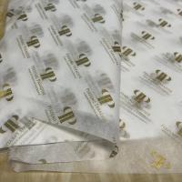 China Eco Friendly OEM White Birthday Wrapping Paper 27.5 Inch Hot Stamping for sale