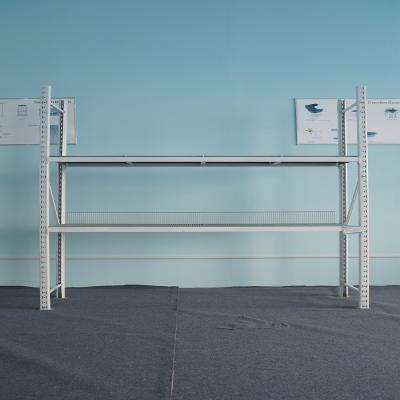 China Metal Pallet Storage Steel Warehouse Shelving 50-150 Kg/Layer Weight Capacity for sale