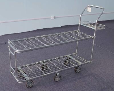 China Delivery Goods Logistics Trolley L*W*H 1424*415*1090 Size 300kg Load Capacity for sale