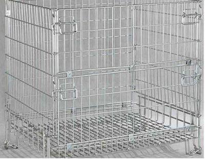 China Metal Dump Bin  Steel Mesh Storage Cages for sale