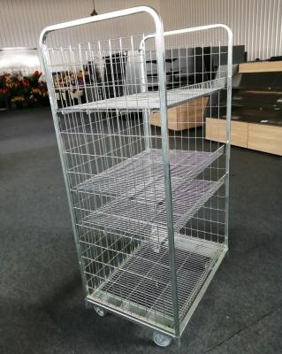 China Stainless Steel Kitchen Dish Rack 458X379X1415mm Size 80KG Loading Capacity for sale