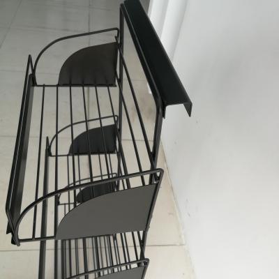 China Metal Candy Display Rack Shelf Fittings Bakery Store Coffee Store for sale
