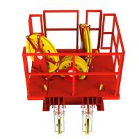 China TC450 API 4F Drilling Rig Spare Parts Top Lifting TC type Crown Block for sale