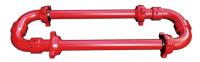 China Annular High Pressure Manifold Oilfield Wellhead Equipment API 16C Sweep Hose Loops for sale