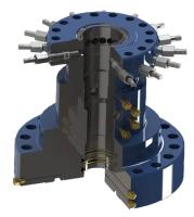 China Drilling Spool Oilfield Wellhead Equipment Tree Forged Casing Tubing Head Assembly for sale