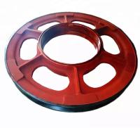 China Wire Rope Sheaves Drilling Rig Spare Parts Casting Block Pulley for sale