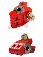 China Single / Double / Three Bolt Oilfield Wellhead Equipment Polished Sucker Rod Clamp for sale